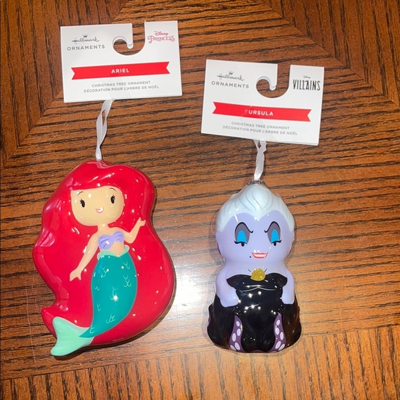 Hallmark | Holiday | Hallmark Disney Princess Ariel And Disney Villains ...